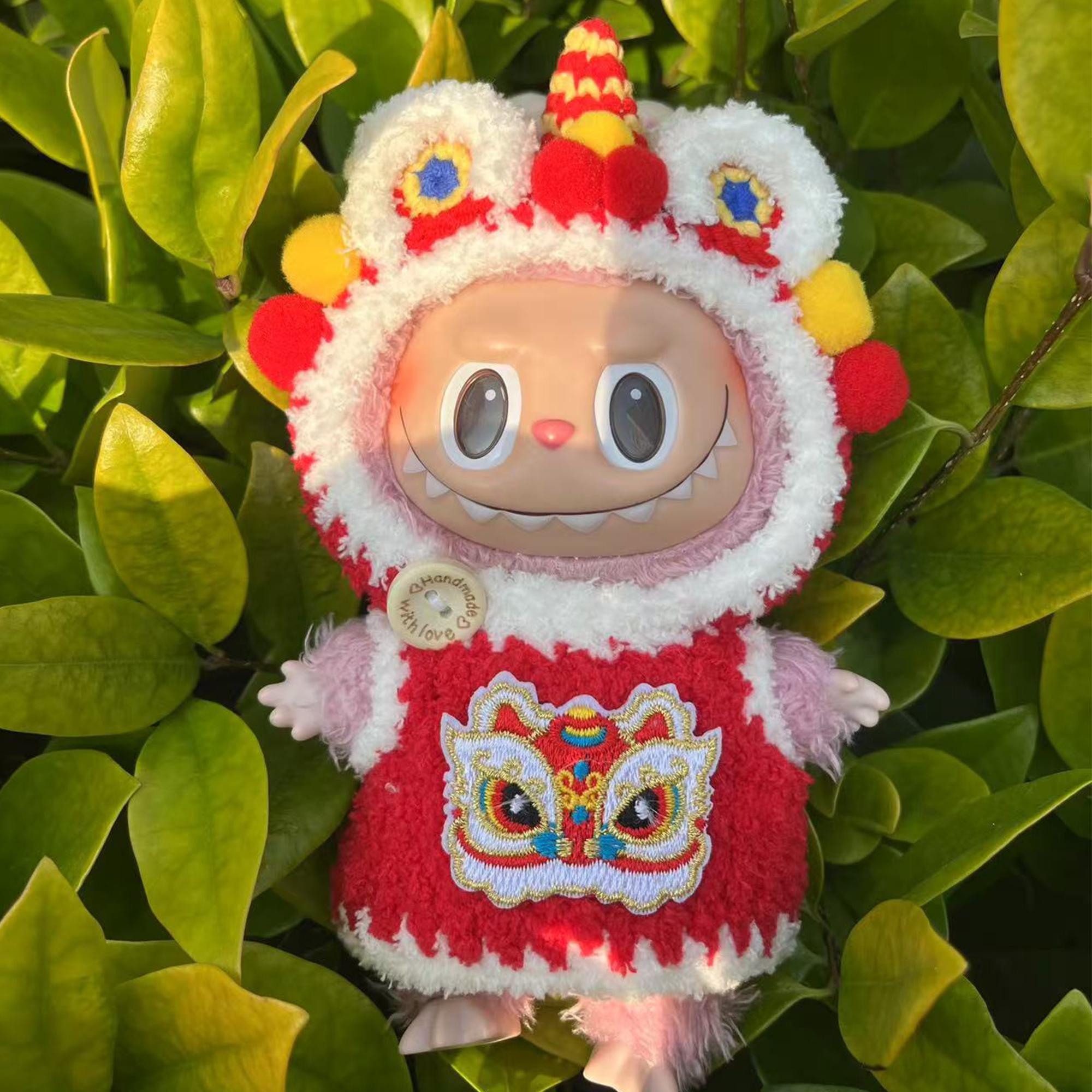 Labubu Clothes Handmade Labubu Outfit Crochet Labubu Shirt Gifts for ...