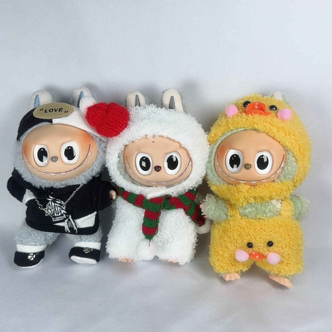 Labubu Clothes Handmade Labubu Outfit Crochet Labubu Shirt Gifts for ...