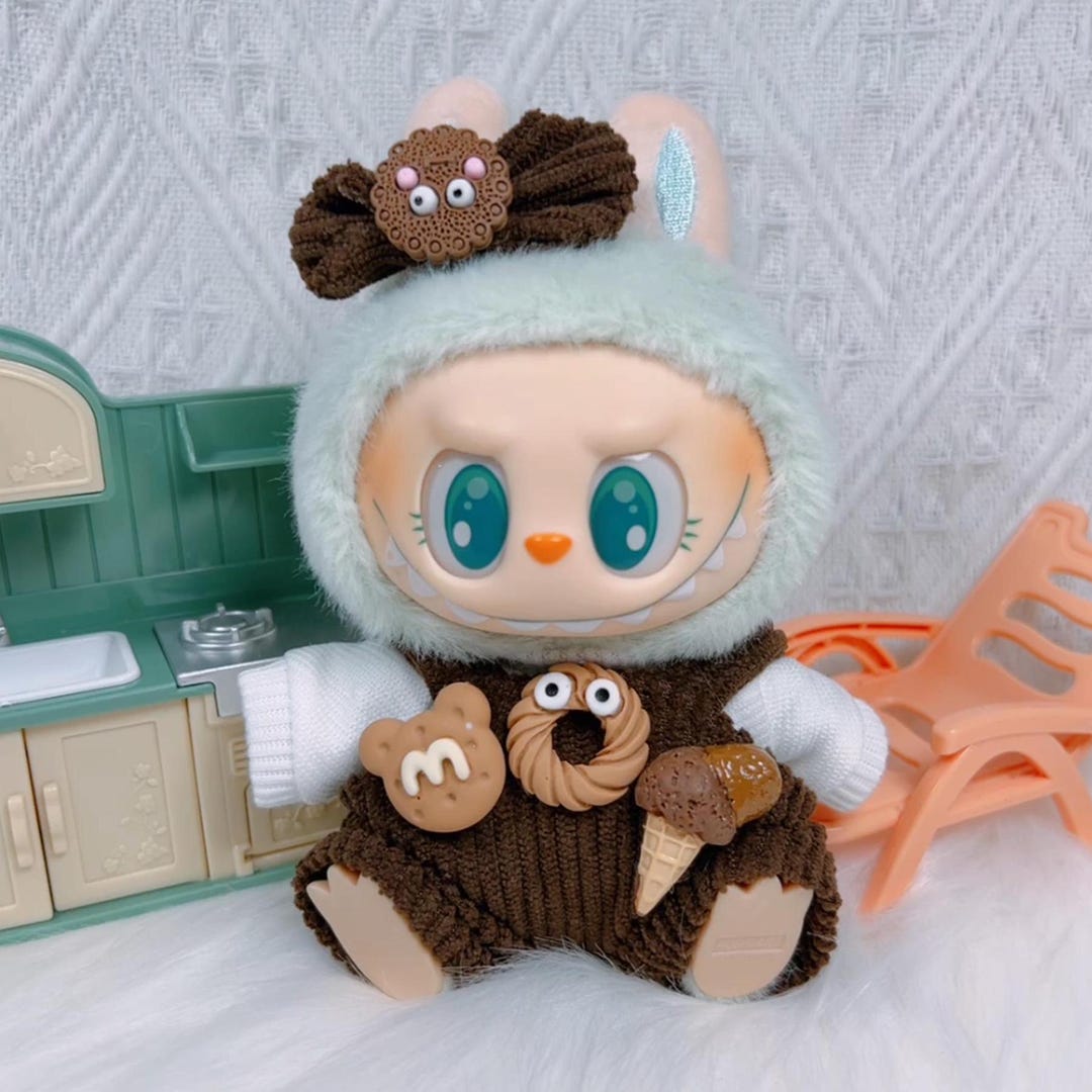 Labubu Clothes Handmade Labubu Outfit Crochet Labubu Shirt Gifts for ...