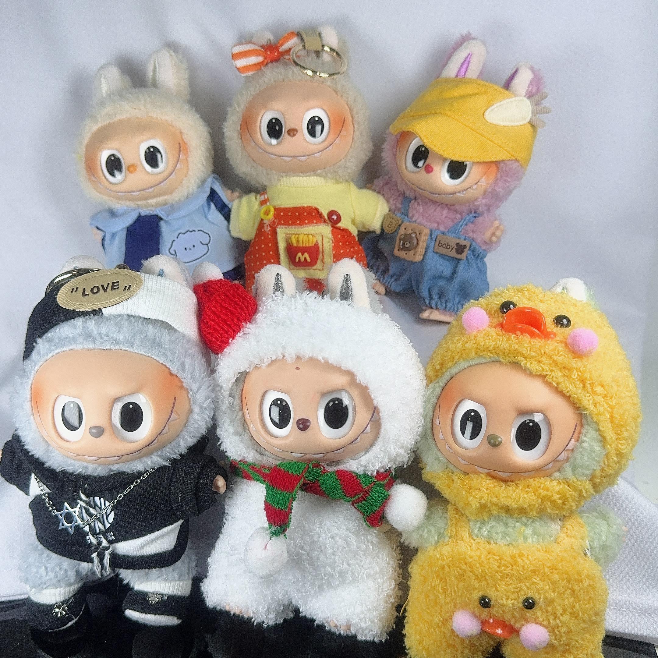 Labubu Clothes Handmade Labubu Outfit Crochet Labubu Shirt Gifts for ...