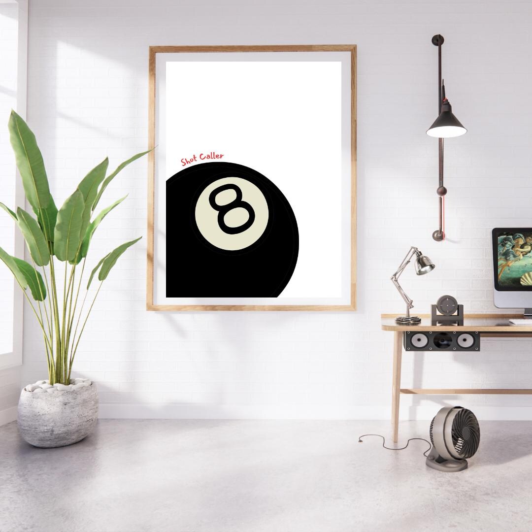 Bowling Ball Minimal Line Art Digital Print - Modern Sports Wall Art ...