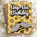 Handmade Bee Birthday Card: 3D Honeycomb, "hap-bee Birthday" - Etsy