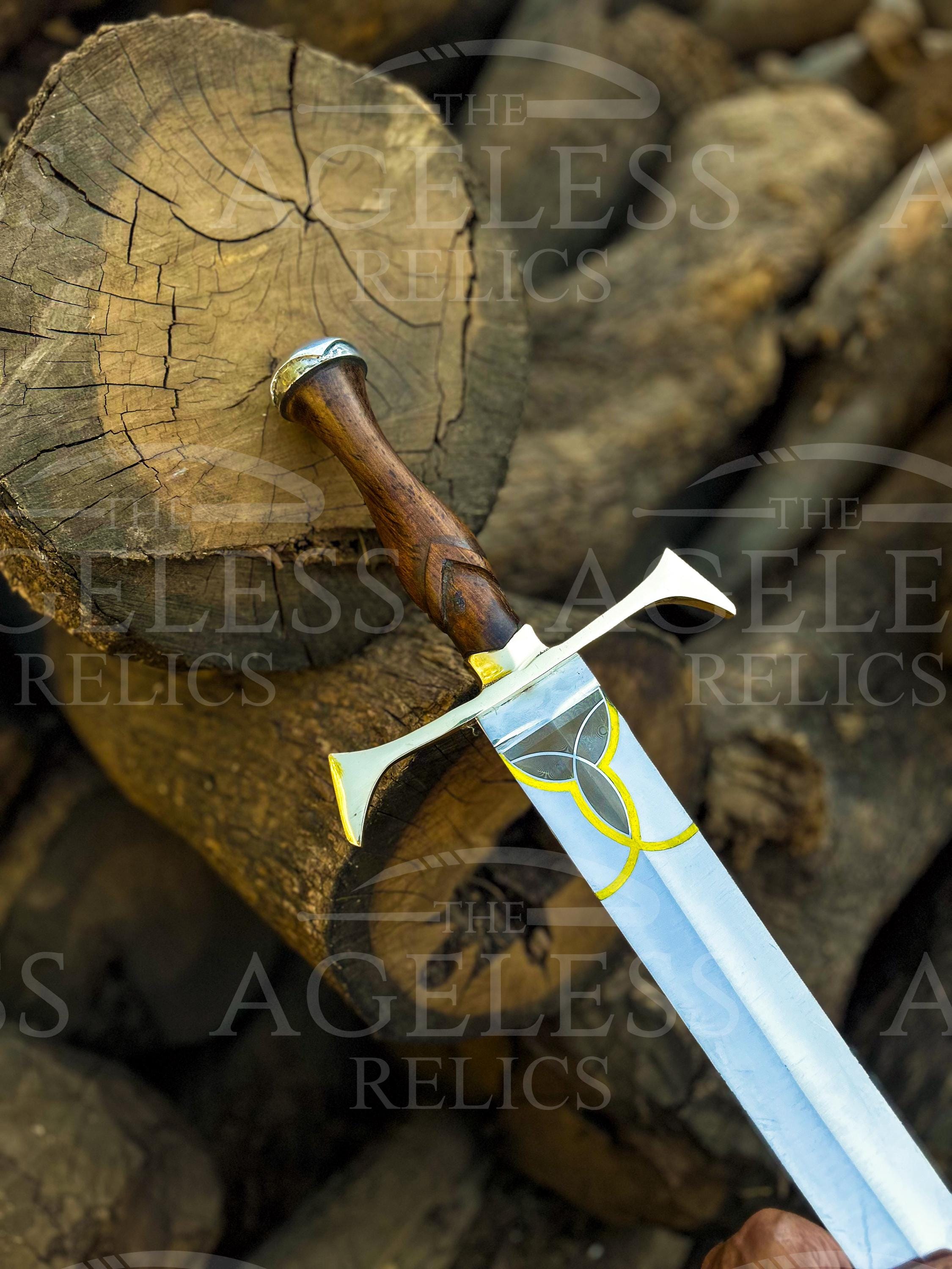 Merlin Excalibur Sword – Handmade King Arthur Collectible, Medieval ...