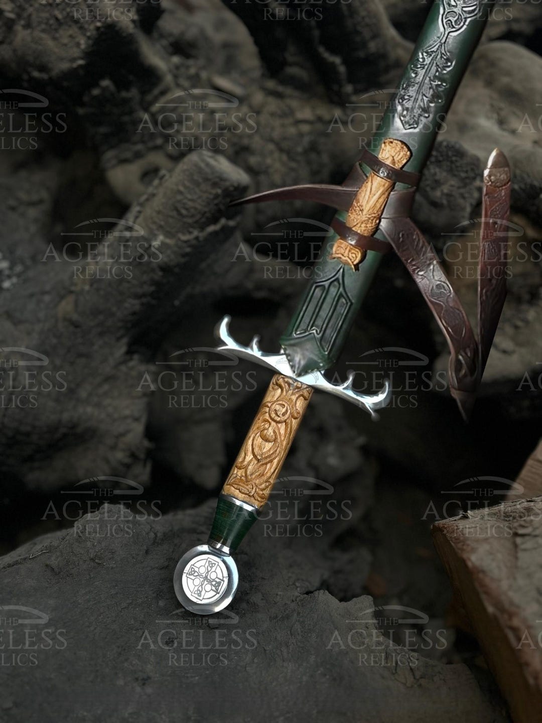 Handmade Jian Crow Savage Beard Sword – Viking Sword, Large Heron ...