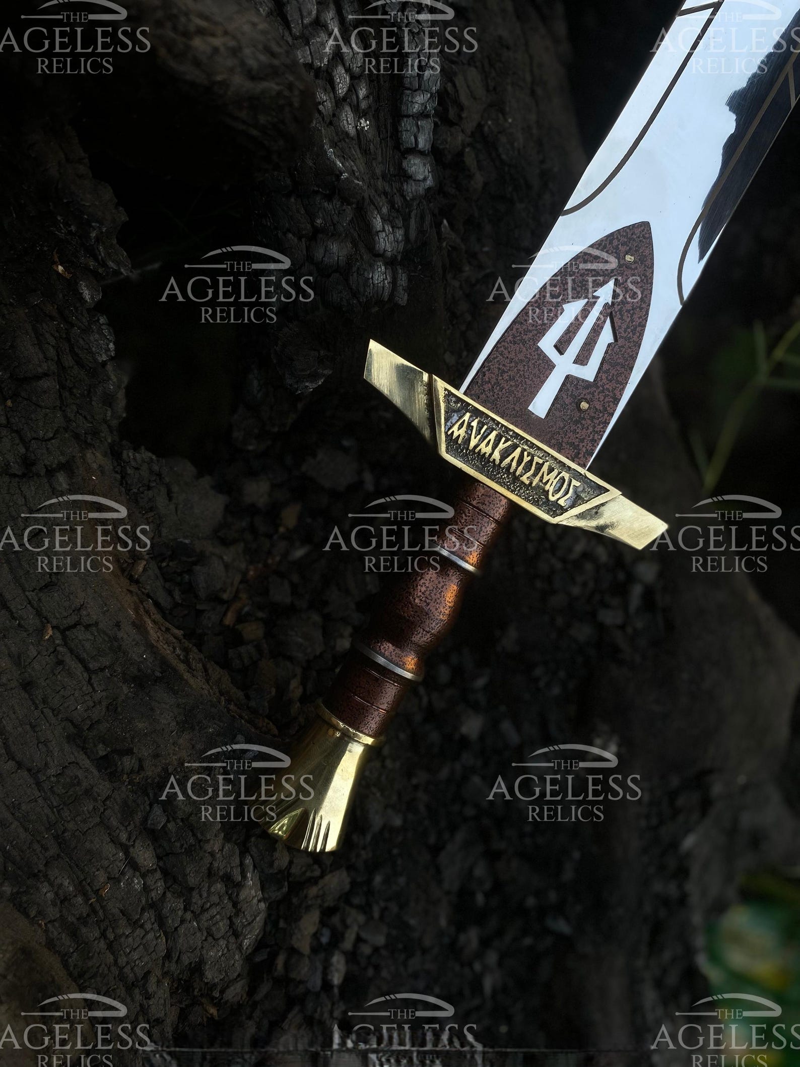 Custom Riptide Sword of Percy Jackson, Forged Olympians Sword ...