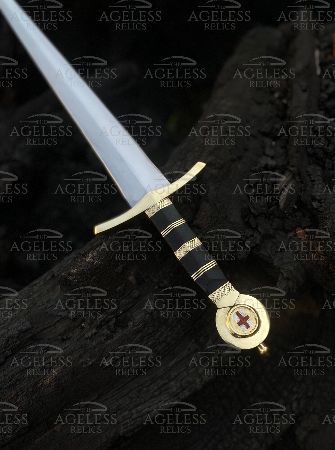 Handcrafted Kings Sword Custom Edvard III Sword, Castle Keep Design ...
