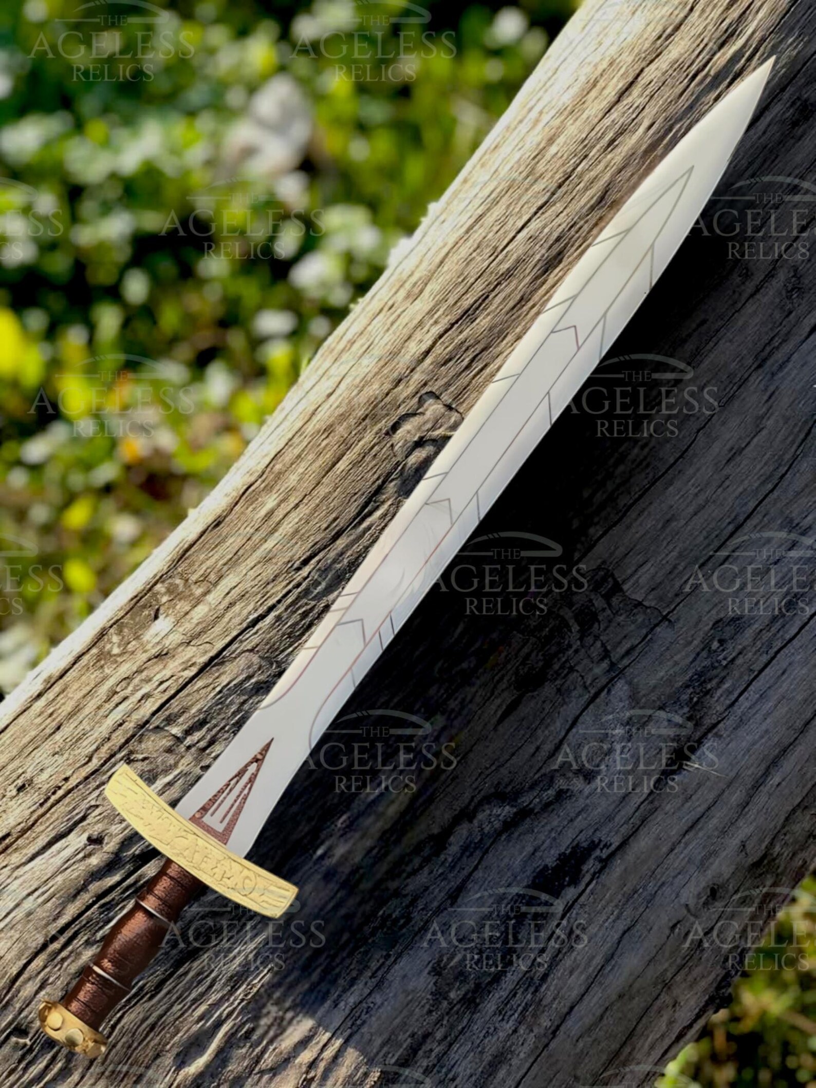 Pair of 2 Custom Riptide Sword of Percy Jackson, Forged Olympians Sword ...