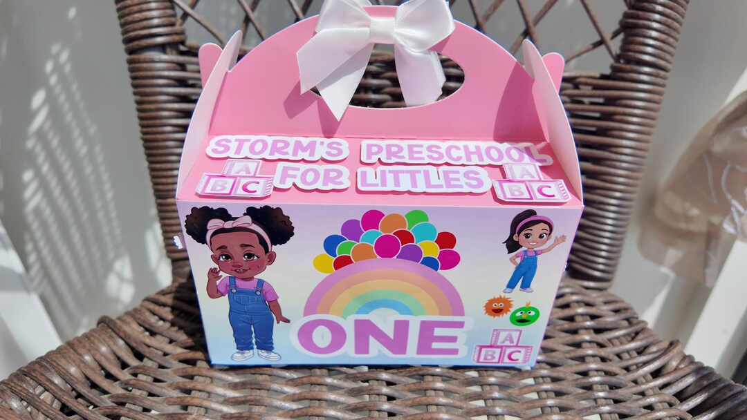 Decorated Party Gable Boxes – Custom Design | Favor Boxes for Birthdays ...