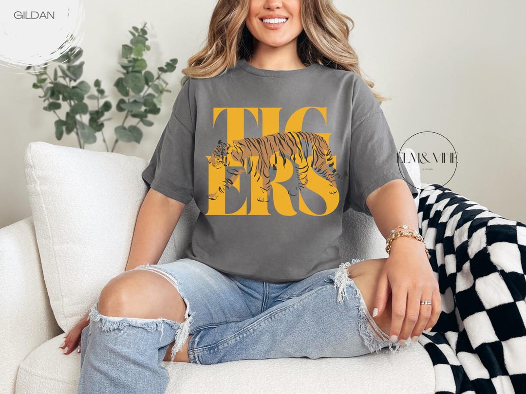 LSU T-shirt, LSU Tigers Tee, Tigers Game Day Tee, LSU Game Day, Cute ...