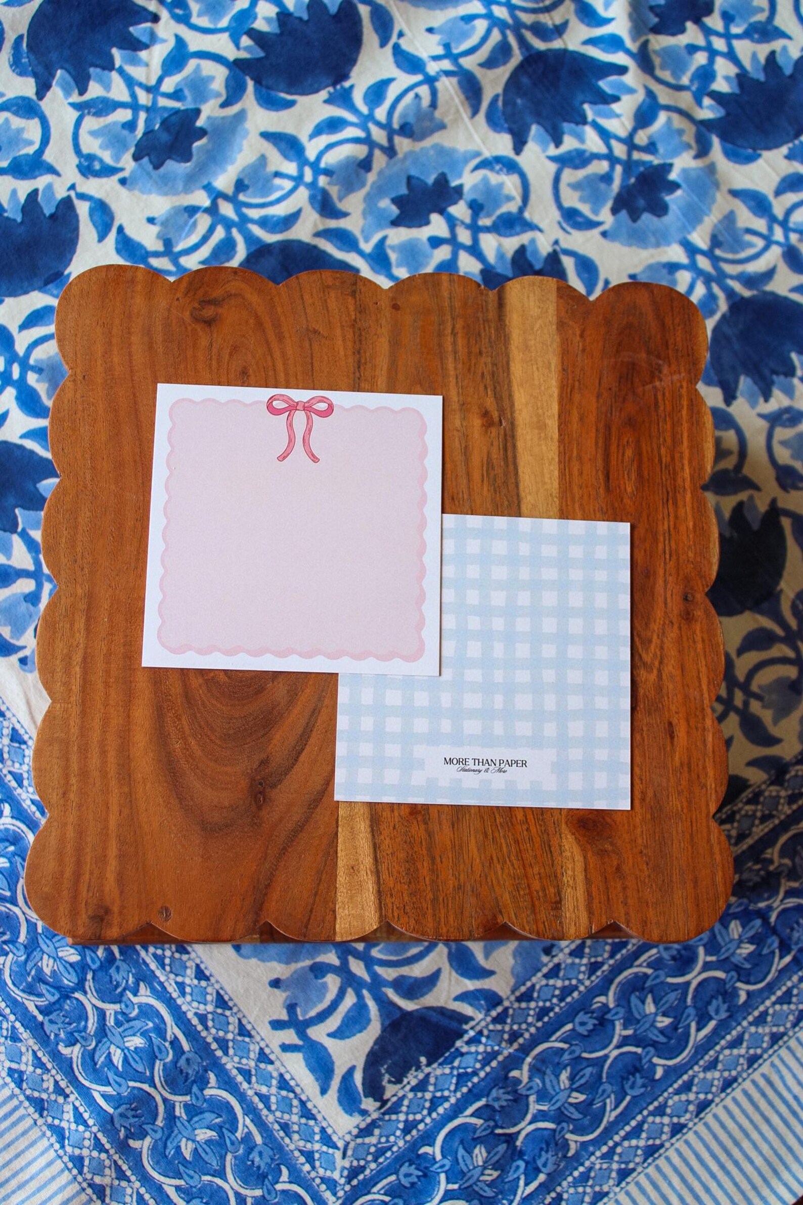 Pink Bow Stationery - Etsy