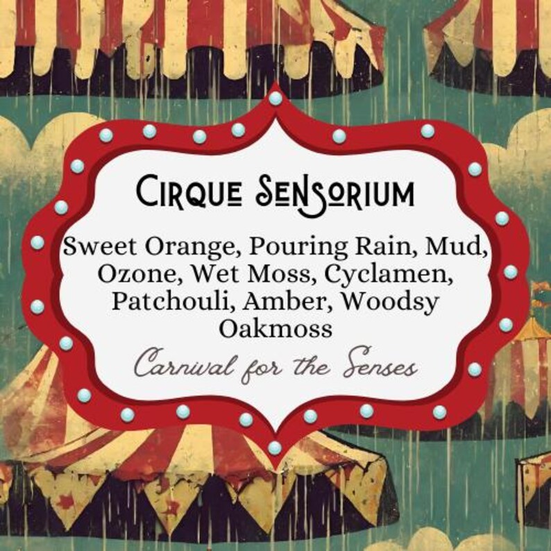 Rain Soaked Midway Perfume - Sweet Orange, Pouring Rain, Mud, Ozone ...