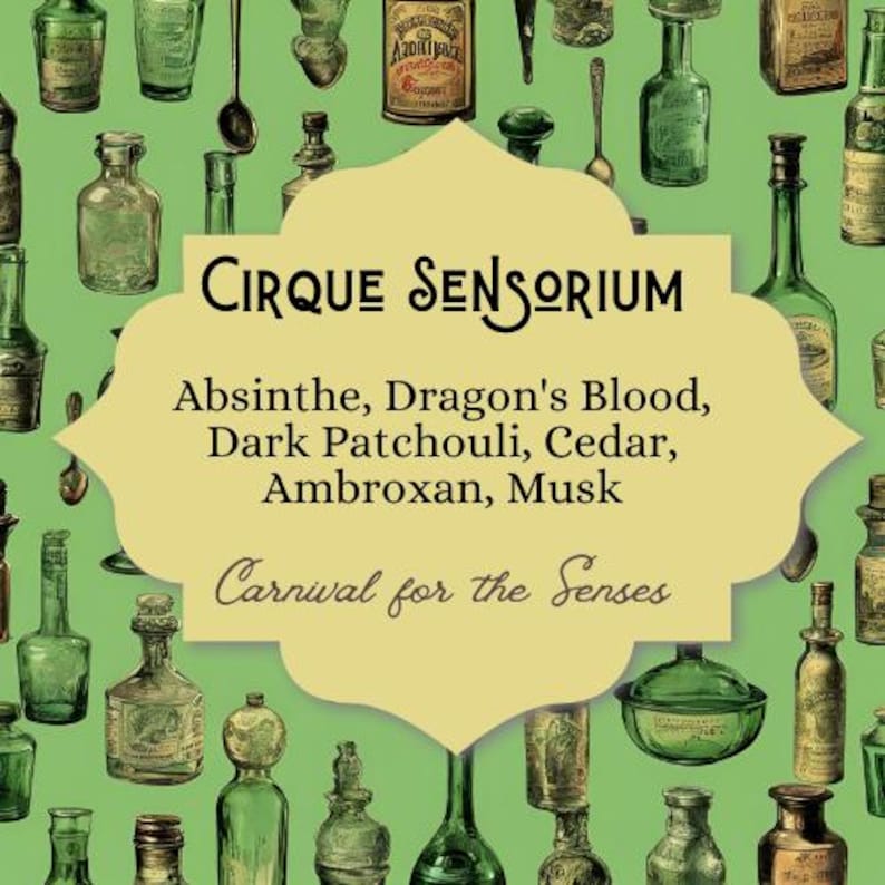 Ghost of the Green Fairy Perfume - Absinthe, Dragon's Blood, Dark ...