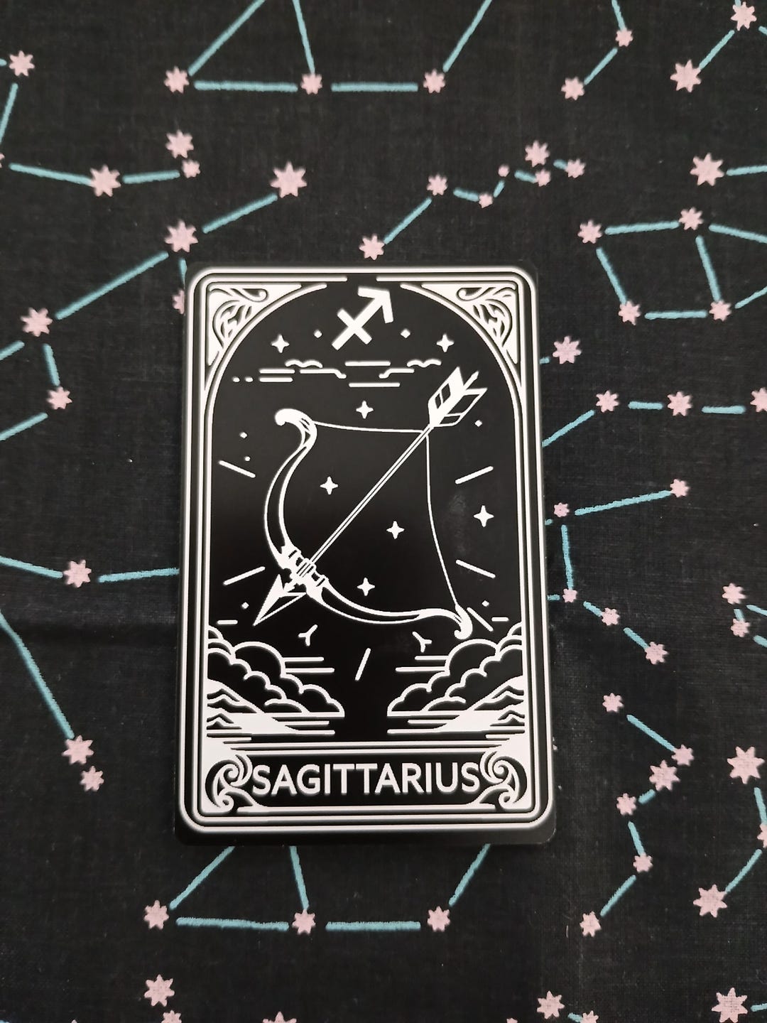 Astrological Sign "sagittarius" Card - Etsy
