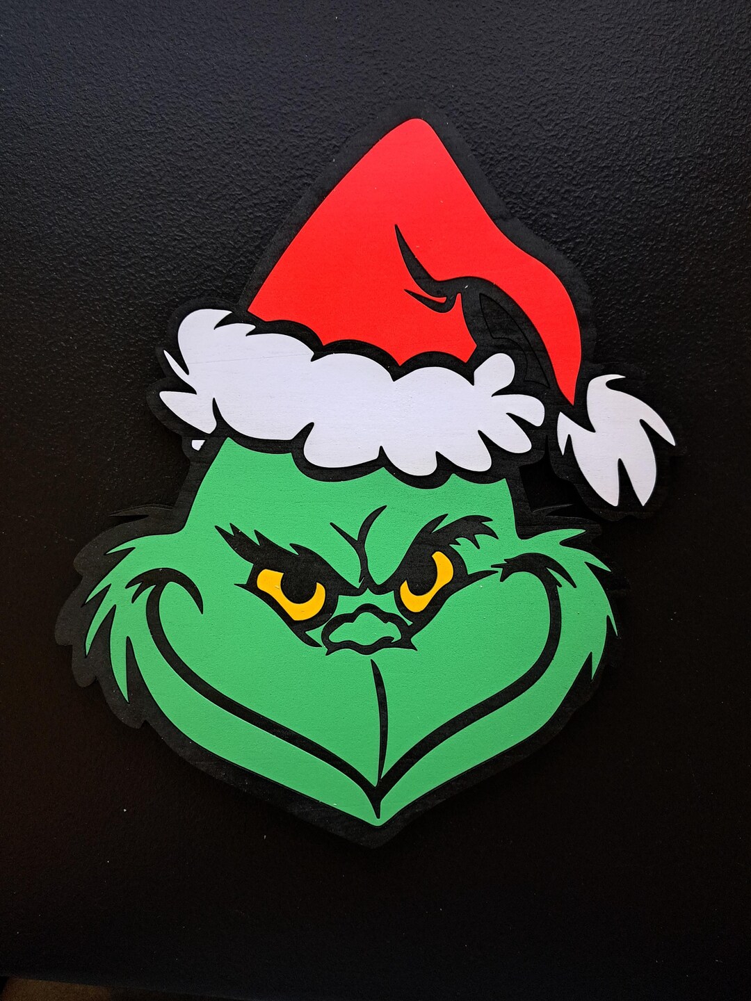 The Grinch Face - Etsy