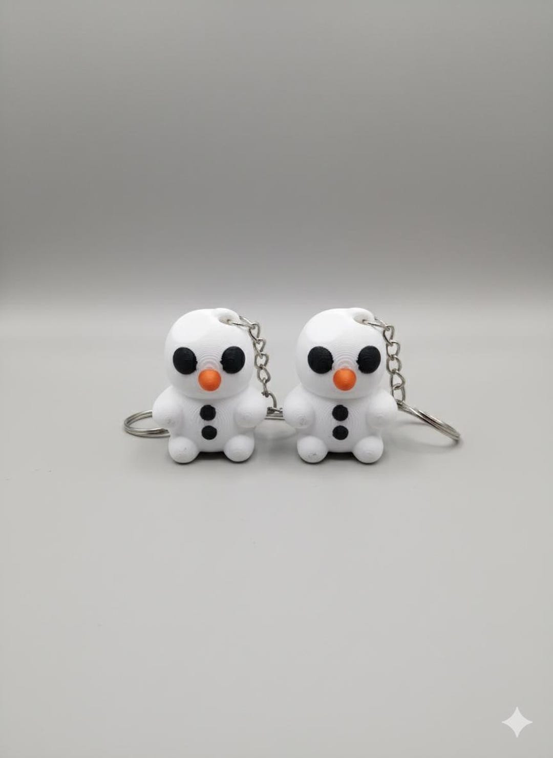 Snowman Keychain - Etsy