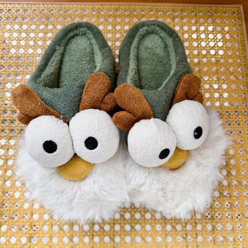 Funny Slippers - Etsy