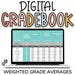 Google Sheets Gradebook - Teacher Gradebook for Automatic Mark ...
