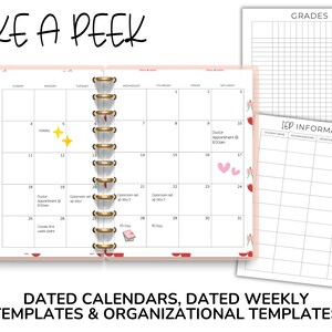 Printable Teacher Planner Dated 2025-2026, Free Yearly Updates, Teacher ...