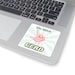 Funny GERD Square Stickers - Humorous Health Humor, Laptop Decals, Gift ...