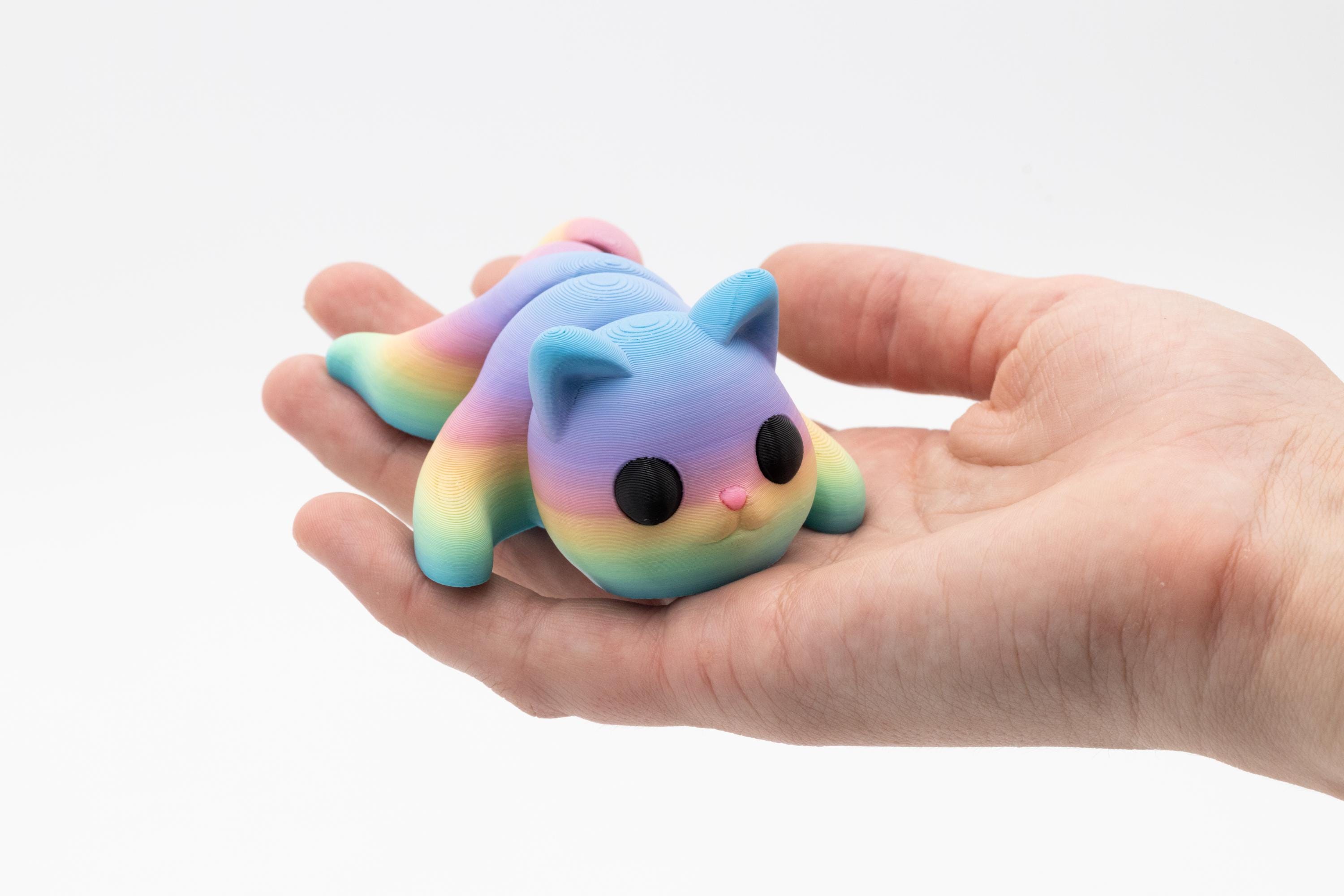 GIANT and Mini Flexi-kitty Fidget Toy | Gifts | Desk Toys | Stress ...