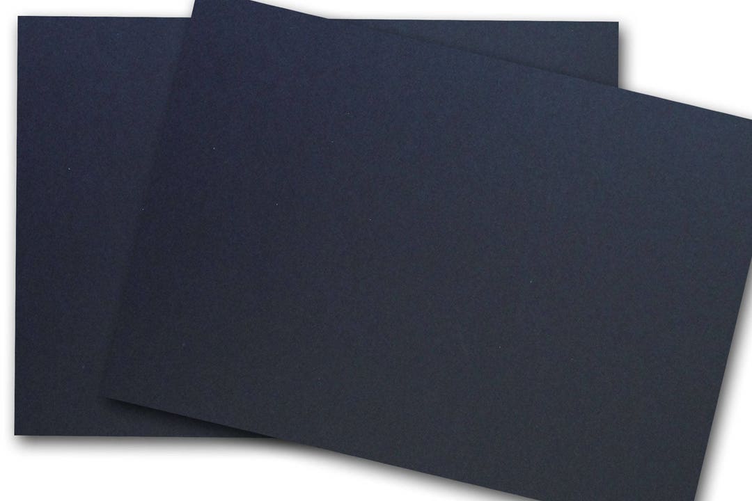 Classic Crest Heavy Black 130lb Card Stock - 25 Pack - Etsy