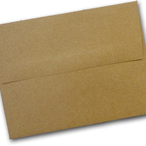 Brown Paper Envelope - Etsy