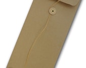 Brown Bag KRAFT No 10 POLICY String & Button Envelopes 10 Pack - Etsy