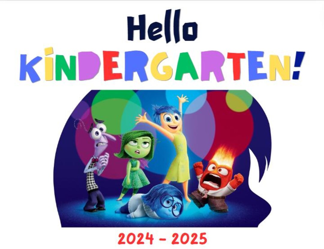 Inside Out Bundle. Back to School Sign Inside Out Theme! Hello ...