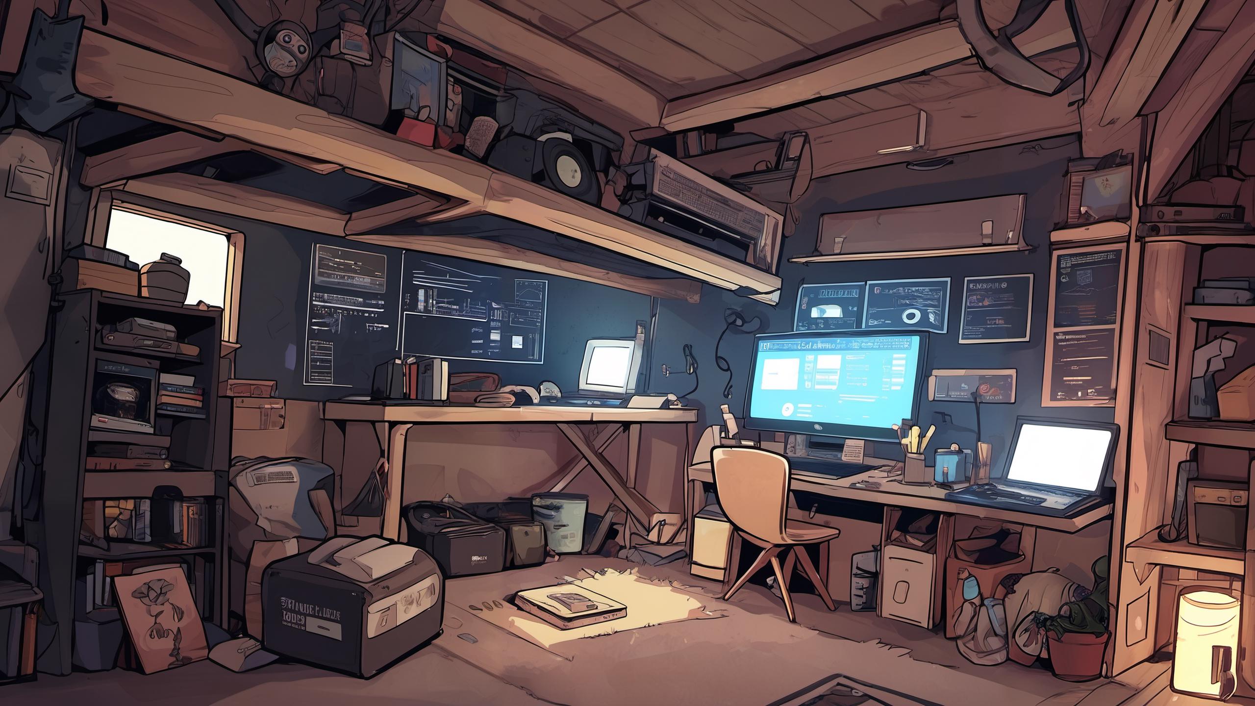 Aesthetic Cozy Gamer Digital Wallpaper - Etsy