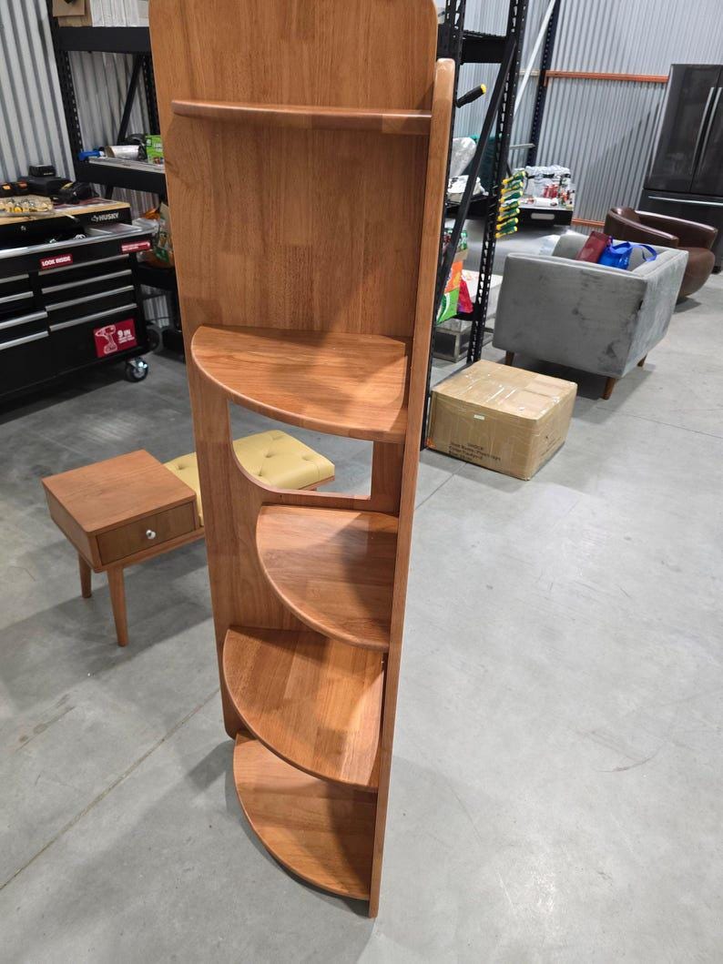 Solid Wood Corner Shelf Corner Storage - Etsy