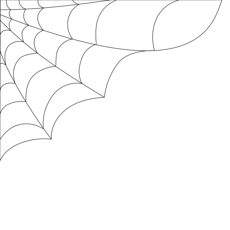 Spider Web Icon. Minimal and Stylish Design of a Corner Spider Web With ...