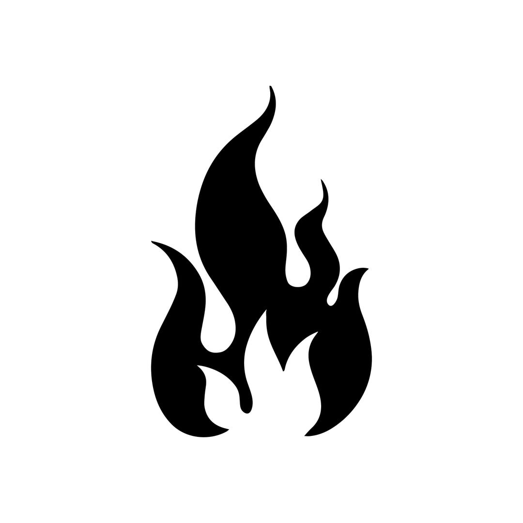 Fire Icon. Modern Flame Design With Bold, Flowing Curves Representing ...