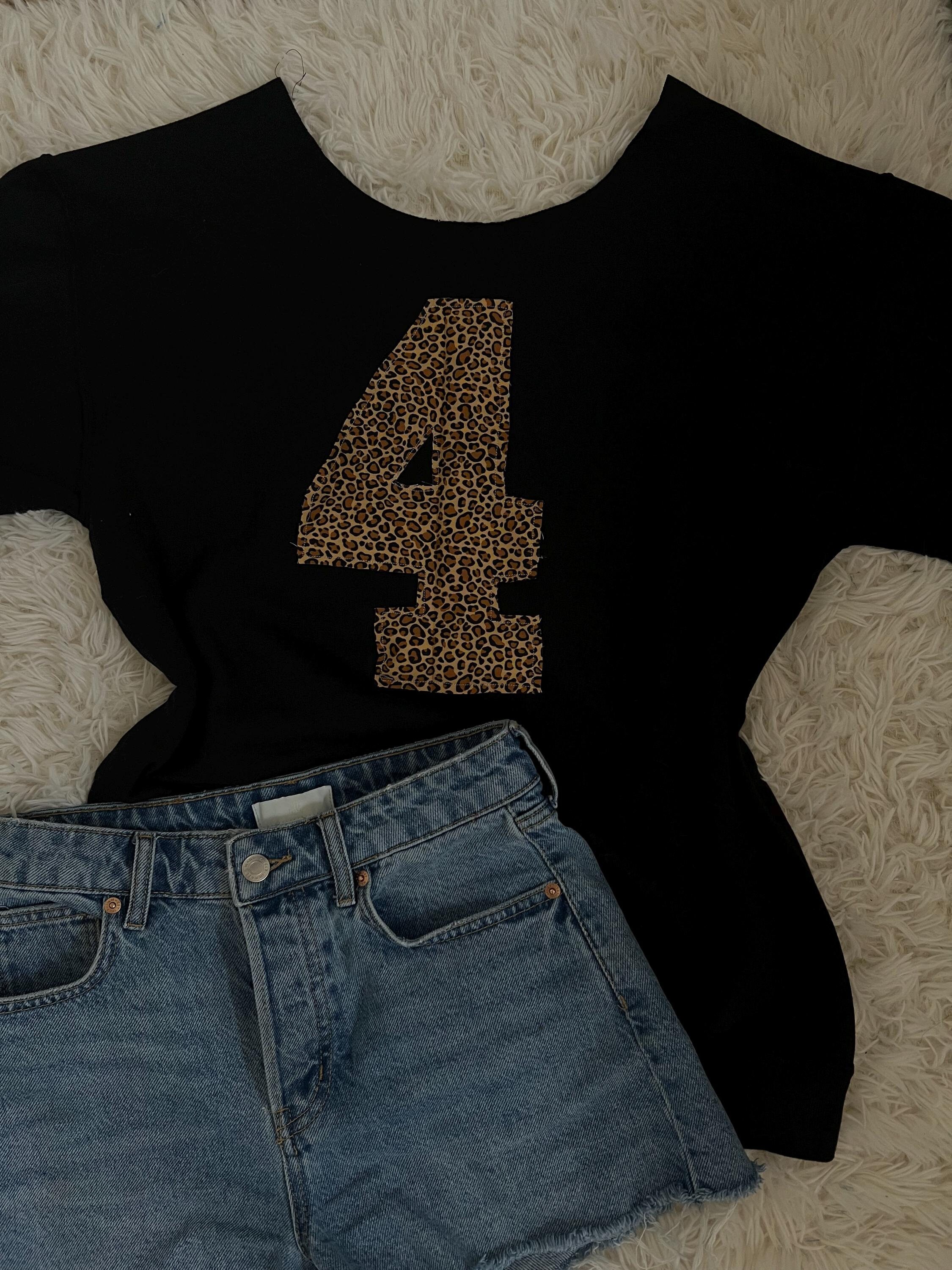 Patchwork Number Crewneck - Etsy