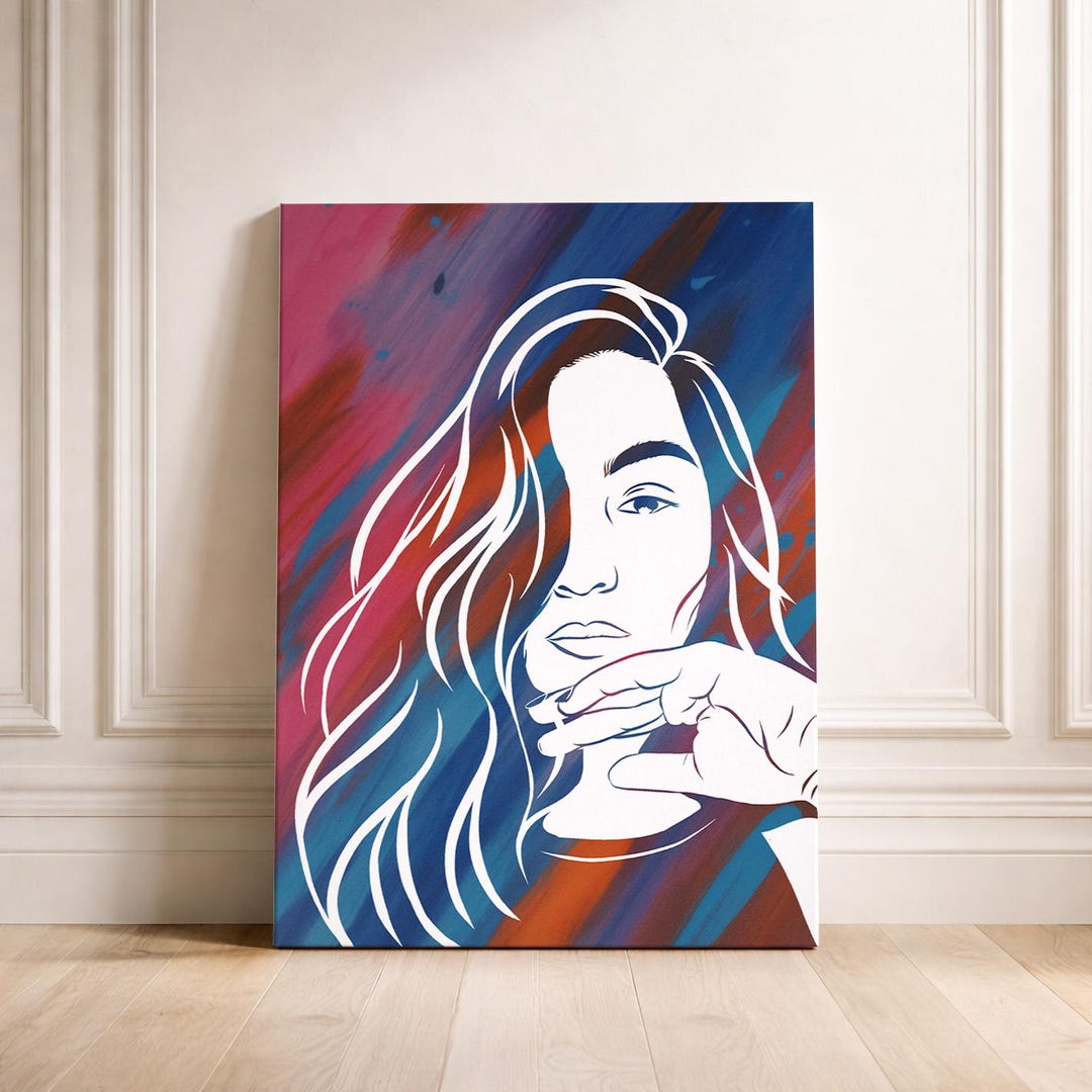 Custom Oil Painting Portrait Kit, Personalized Wedding Art - Etsy