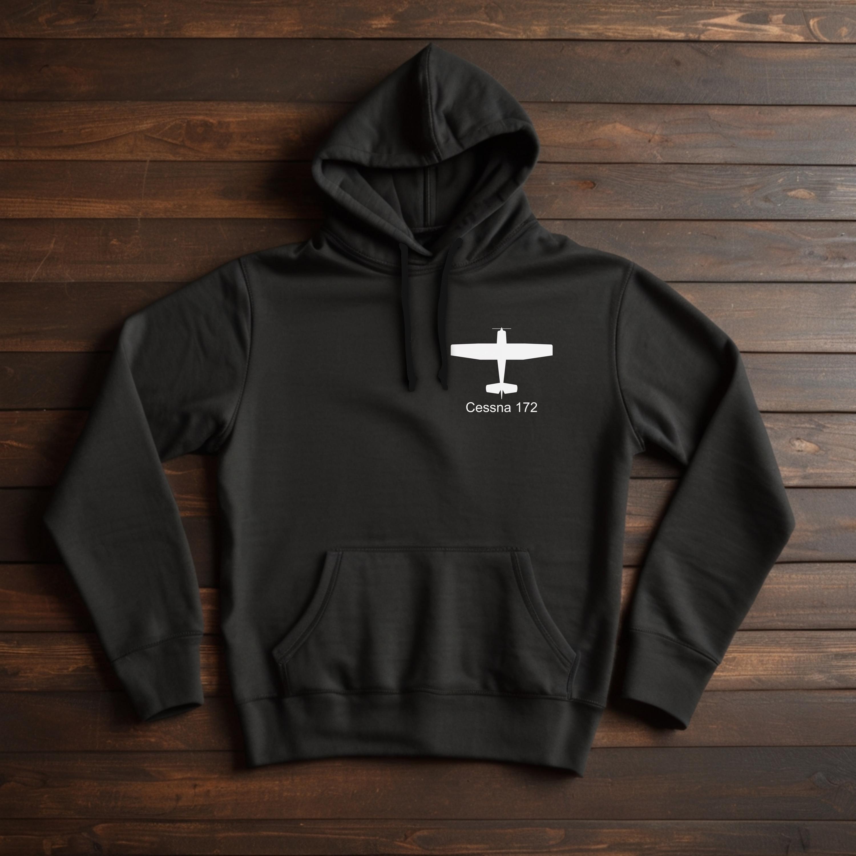Cessna 172 Hoodie, Aviation Sweatshirt, Pilot Gift, Airplane Lover ...
