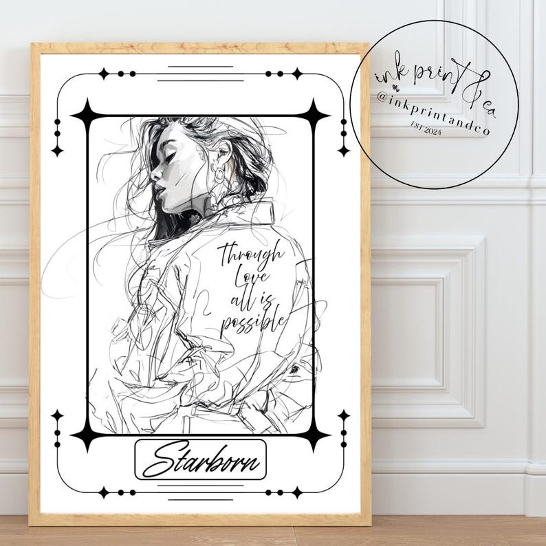 Starborn Acotar-inspired Fantasy Romance Art, Bryce or Danika Court ...
