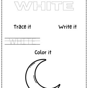 Printable Practice Tracing Worksheet; Preschool/kindergarten Activity ...
