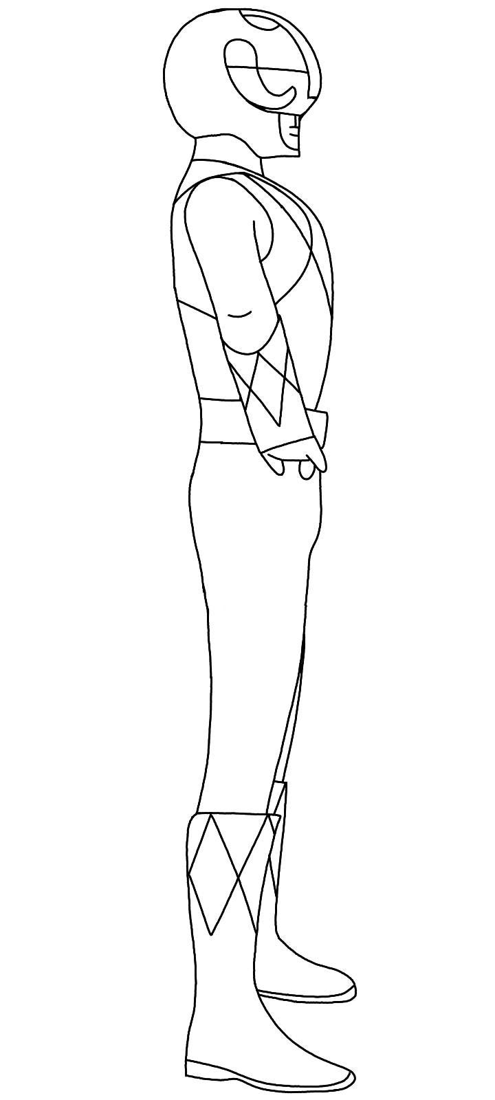 Mighty Morphin Power Rangers Black Ranger 3D Pen or Clay Model Art or ...