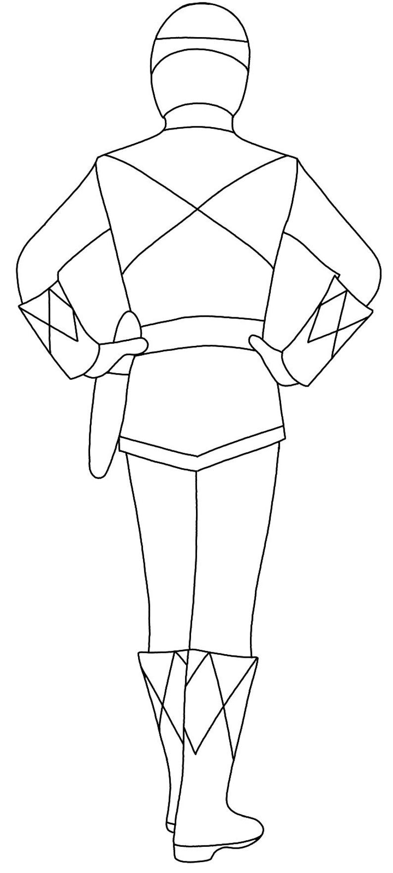 Mighty Morphin Power Rangers Pink Ranger 3D Pen or Clay Model Art or ...