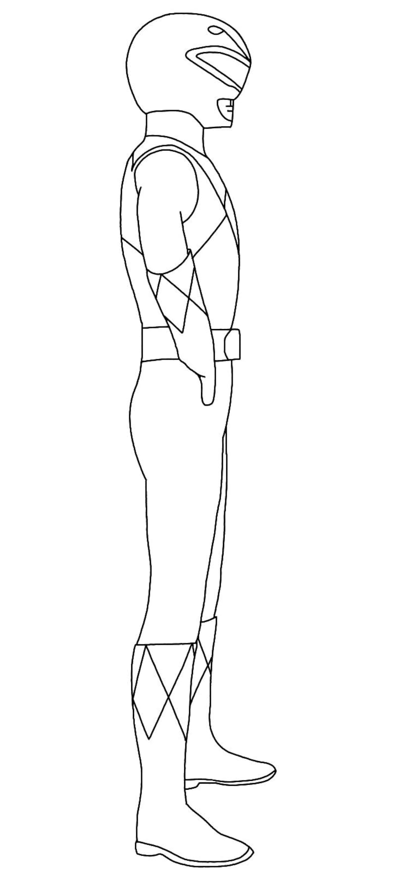 Mighty Morphin Power Rangers - Red Ranger - 3D Pen or Clay Model Art or ...