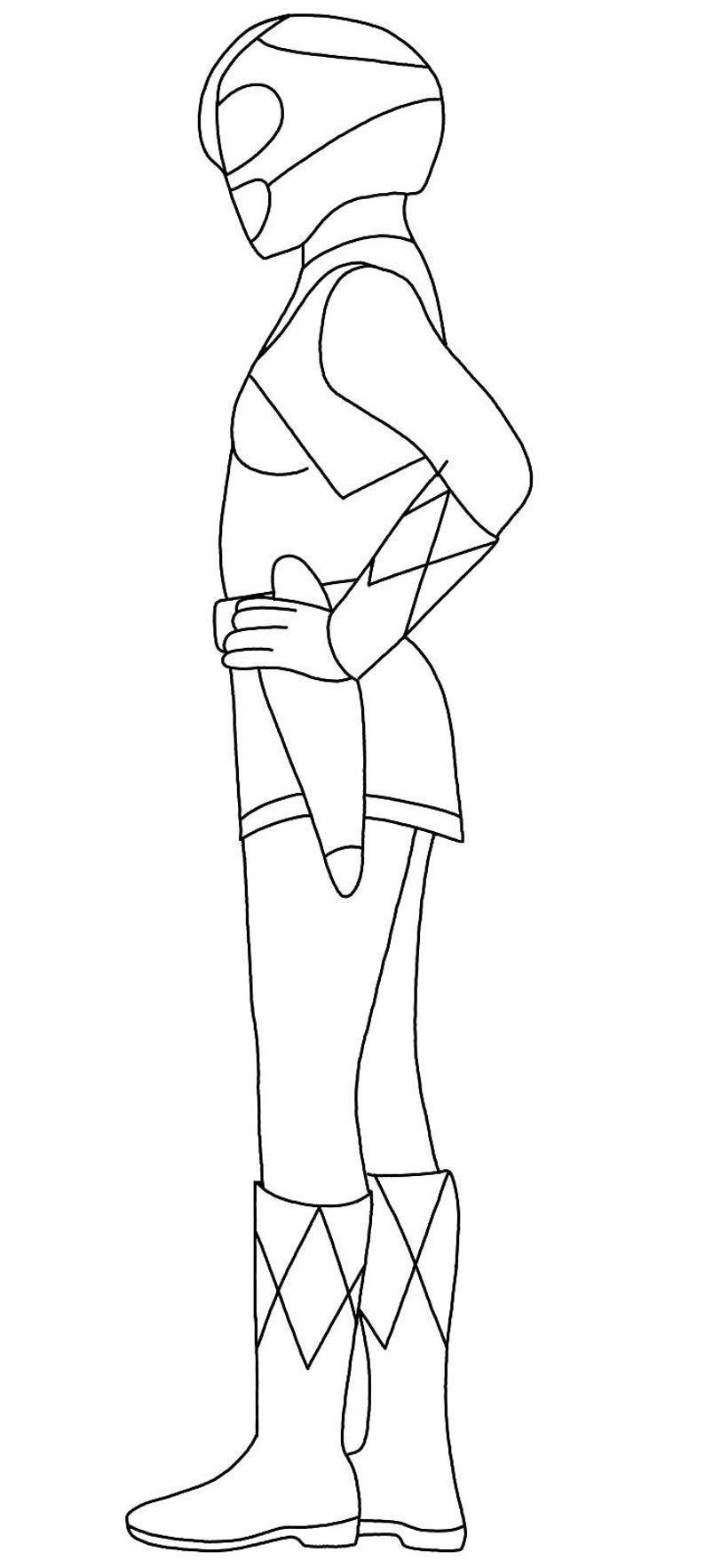 Mighty Morphin Power Rangers - Pink Ranger - 3D Pen or Clay Model Art ...