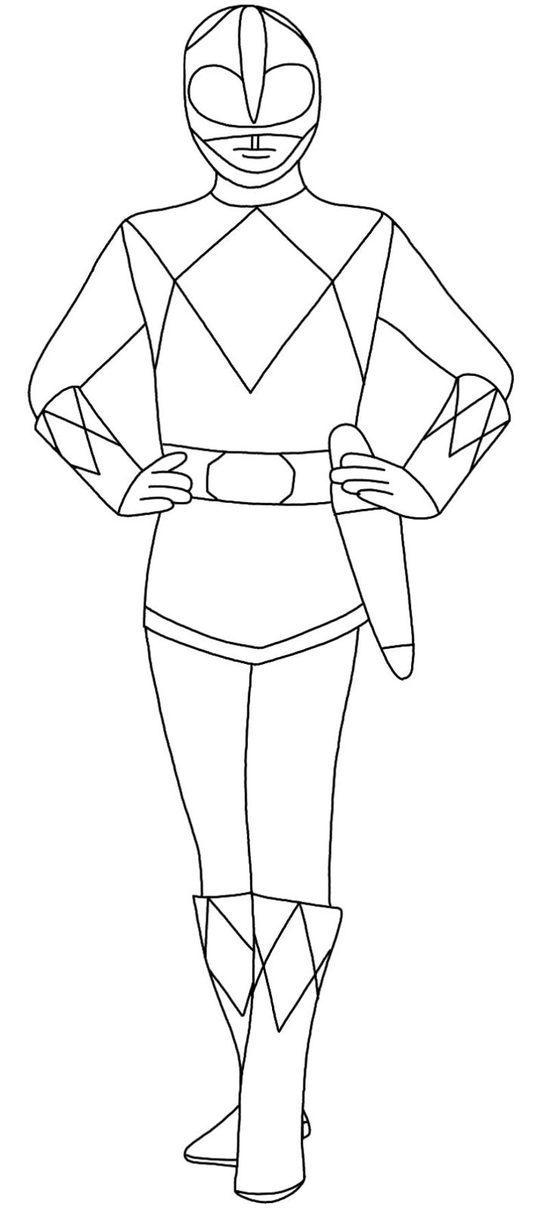 Mighty Morphin Power Rangers - Pink Ranger - 3D Pen or Clay Model Art ...