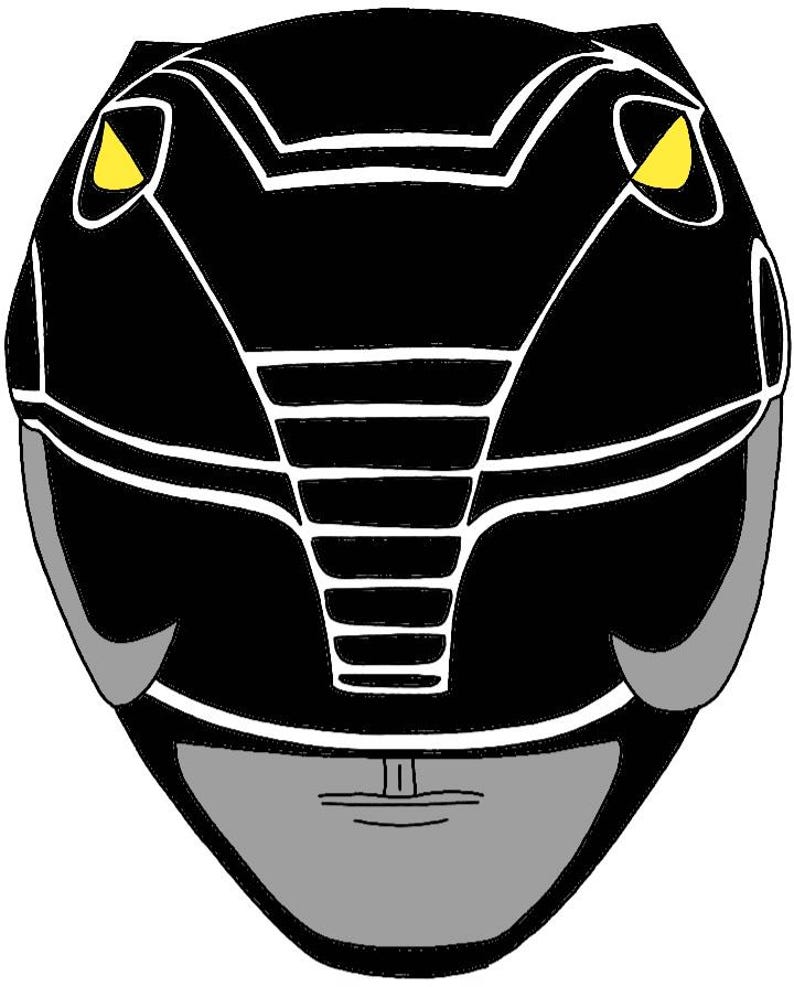 Mighty Morphin Power Rangers - Black Ranger - 3D Pen or Clay Model Art ...