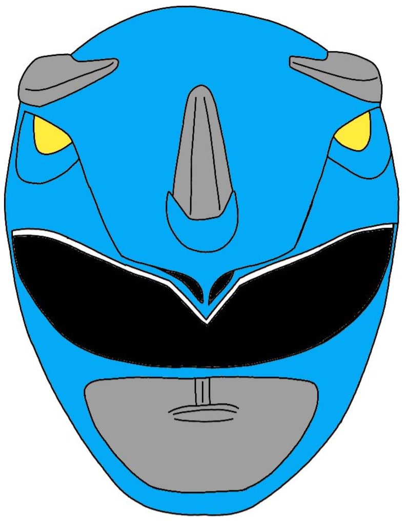 Mighty Morphin Power Rangers - Blue Ranger - 3D Pen or Clay Model Art ...