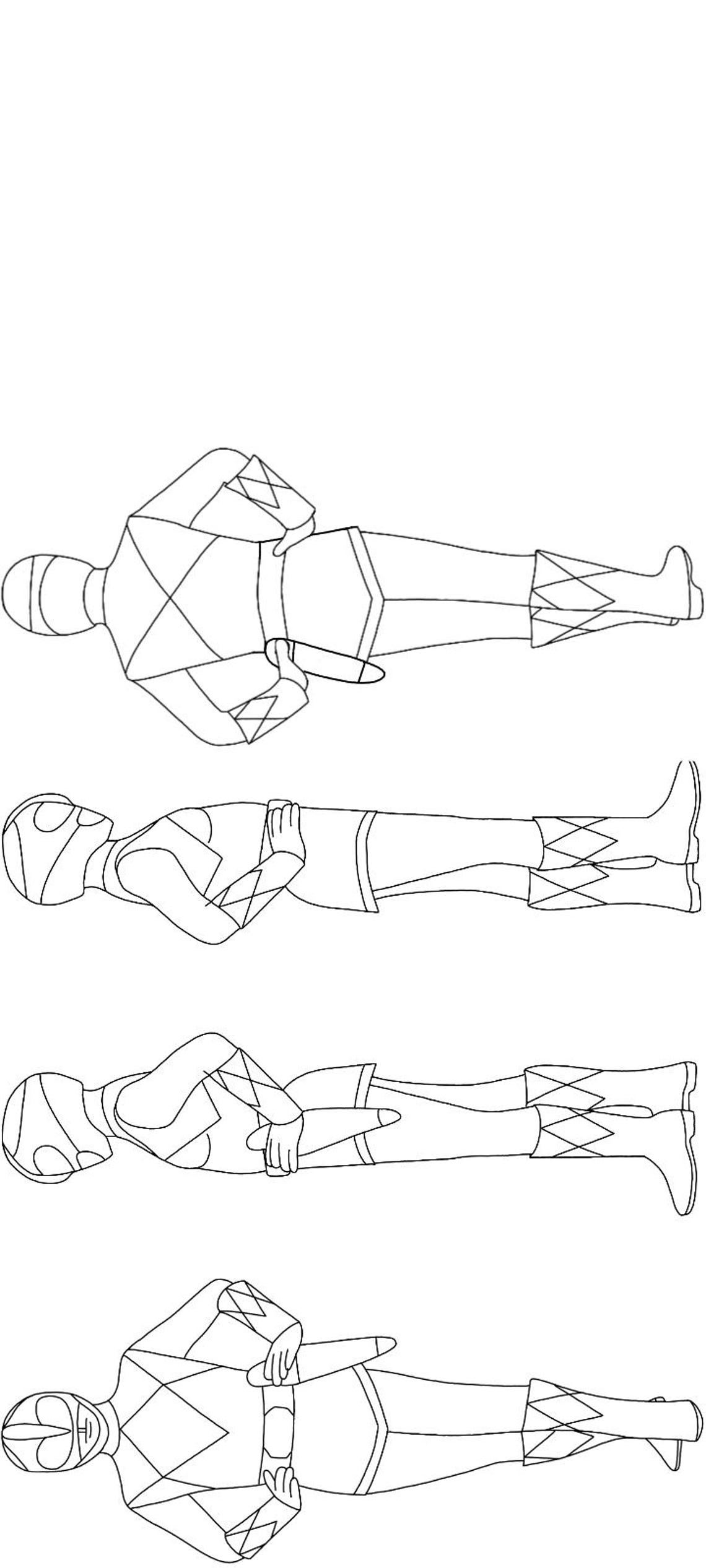 Mighty Morphin Power Rangers - Pink Ranger - 3D Pen or Clay Model Art ...