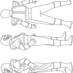 Mighty Morphin Power Rangers - White Ranger - 3D Pen or Clay Model Art ...