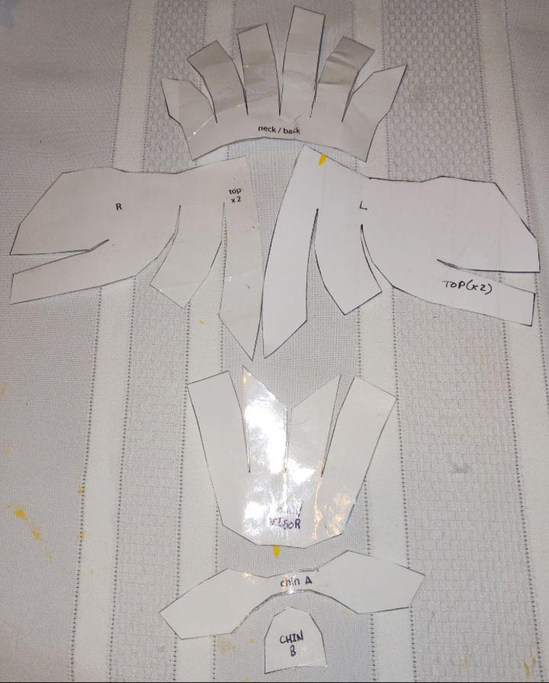 Power Rangers Paper Templates (paper Only, No Cardboard) - (6 Pieces ...