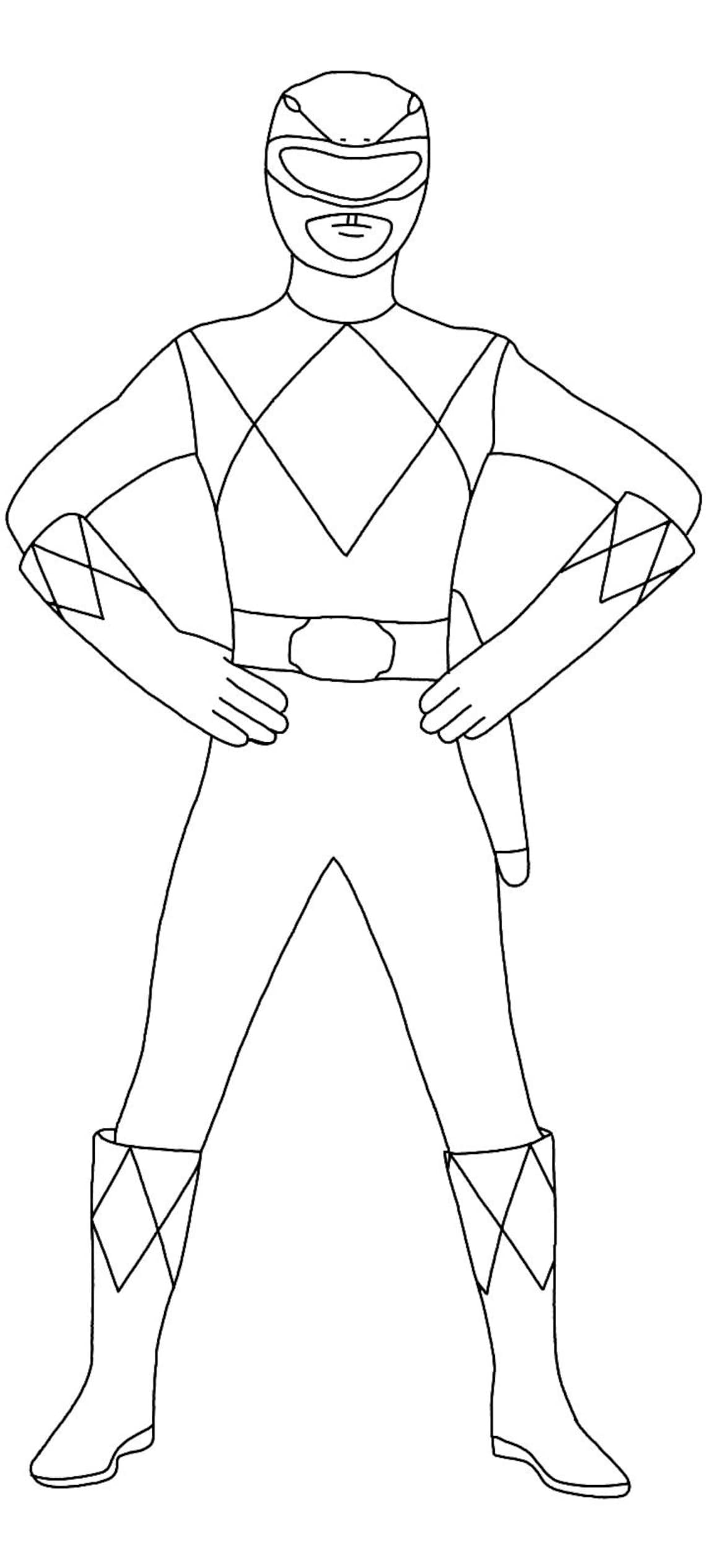 Mighty Morphin Power Rangers - Red Ranger - 3D Pen or Clay Model Art or ...