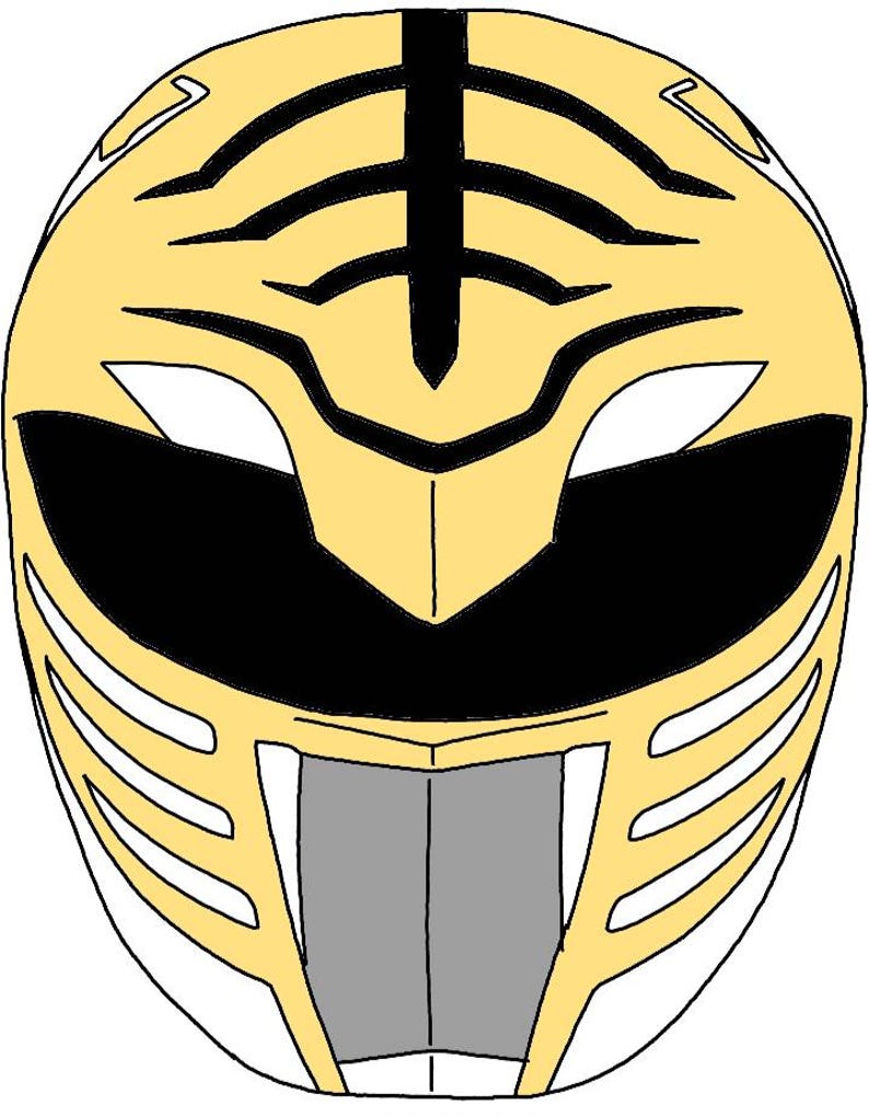 Mighty Morphin Power Rangers - White Ranger - 3D Pen or Clay Model Art ...