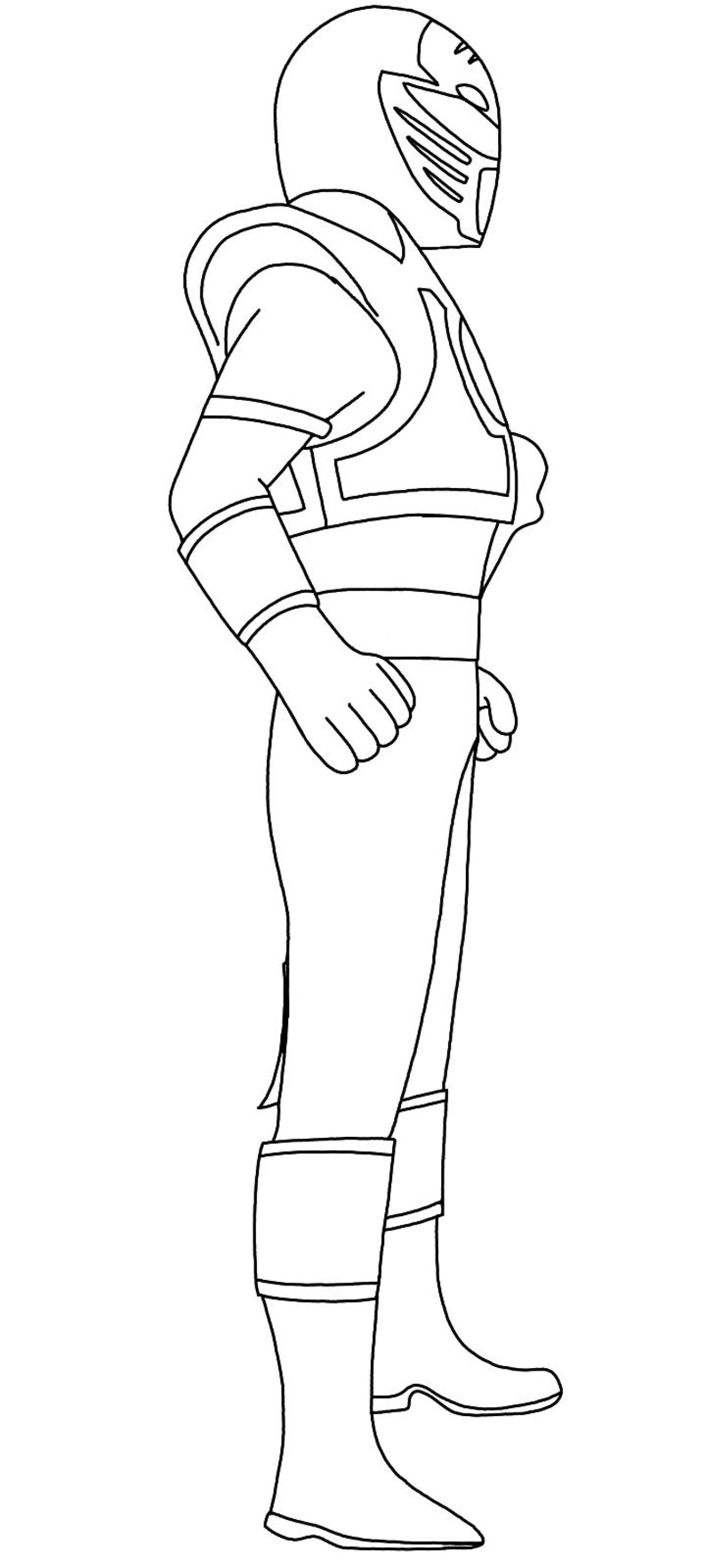 Mighty Morphin Power Rangers - White Ranger - 3D Pen or Clay Model Art ...